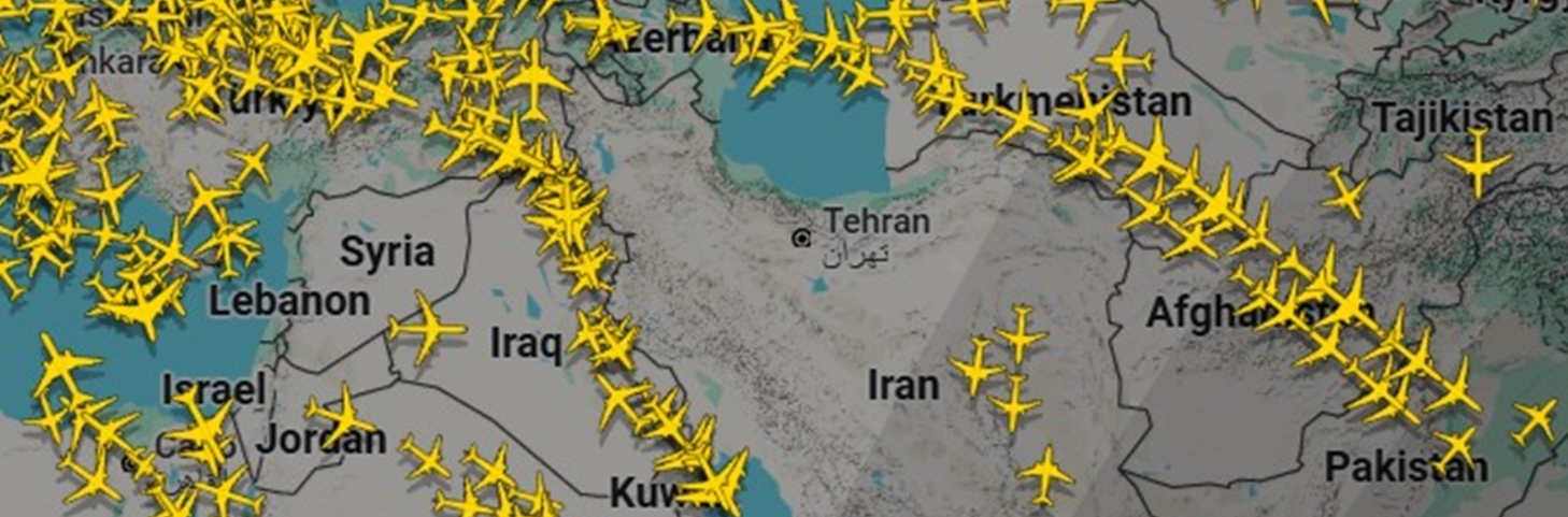 Global Flight: Iran Airspace Closed - Global Affairs Hub 247
